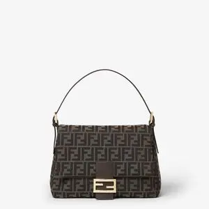 Fendi Flap 26325 Ff Zucca Jacquard Fabric Bag